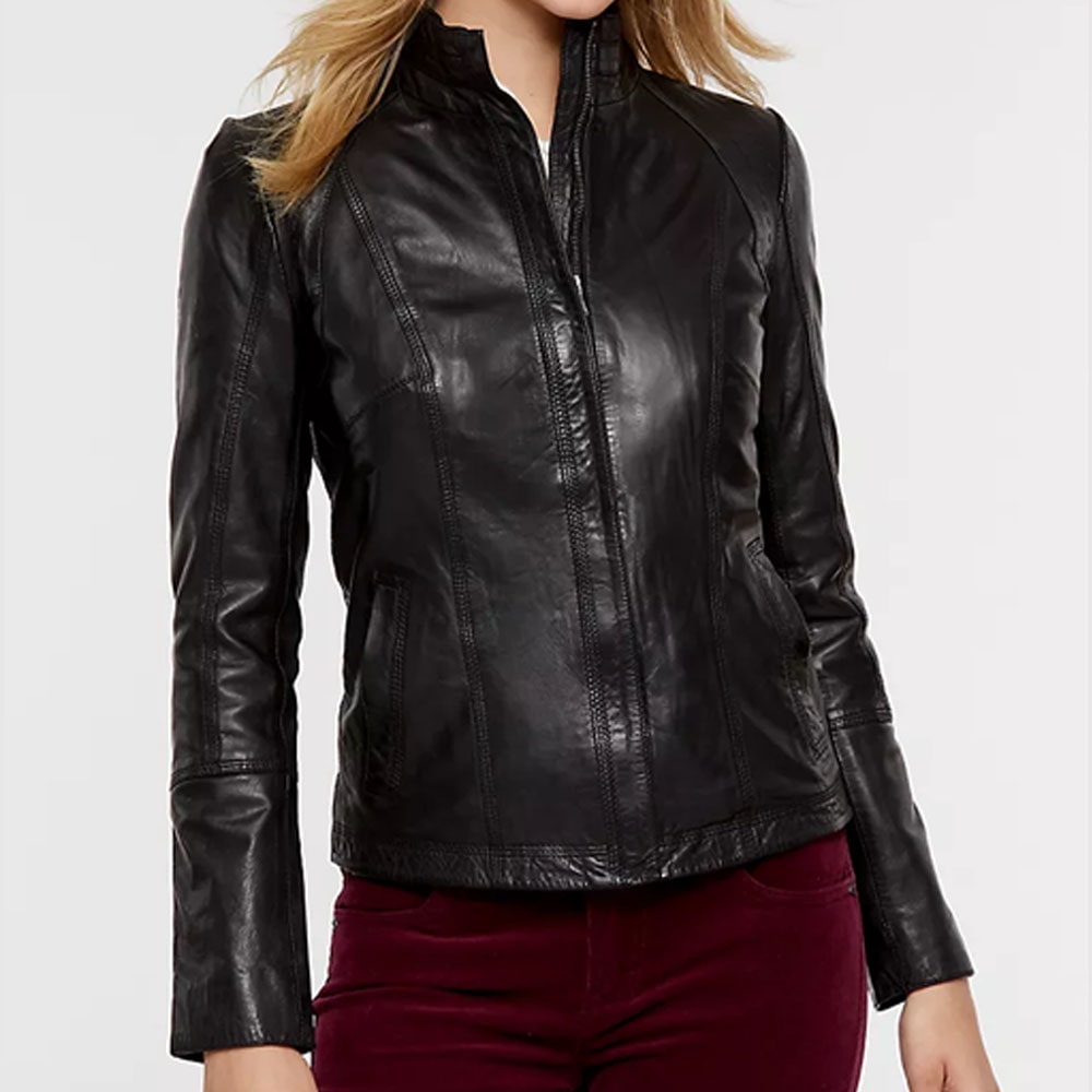 Black Leather Jacket Women | Jackets In Leather