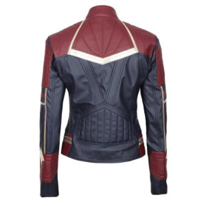 Avengers Endgame Captain Marvel Genuine Leather Jacket