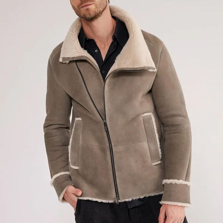 Owen Green Shearling Jacket